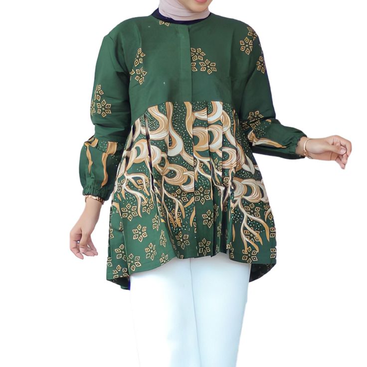 5 Inspirasi Model Baju Batik Kerja yang Elegan